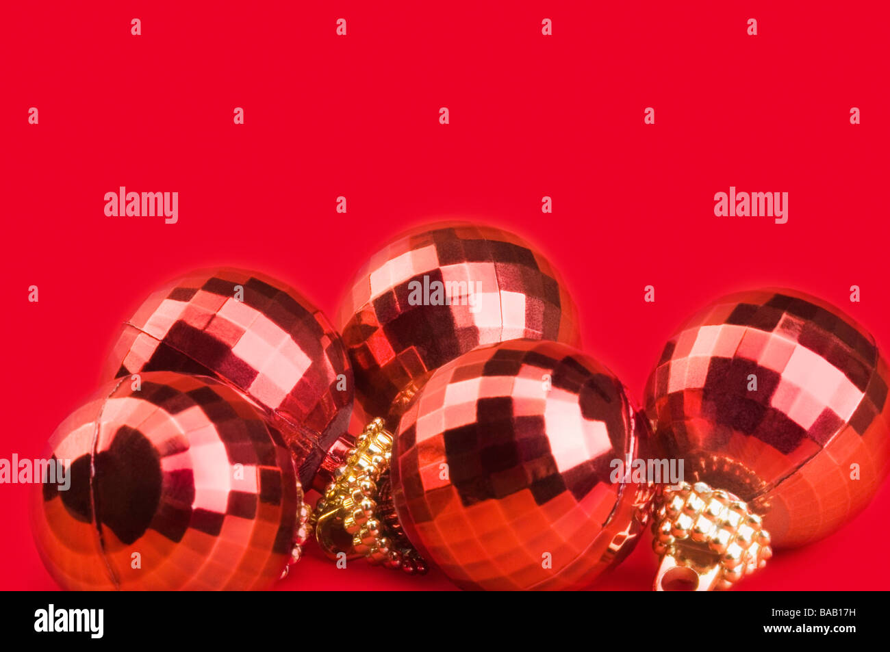 Five christmas balls hi-res stock photography and images - Alamy