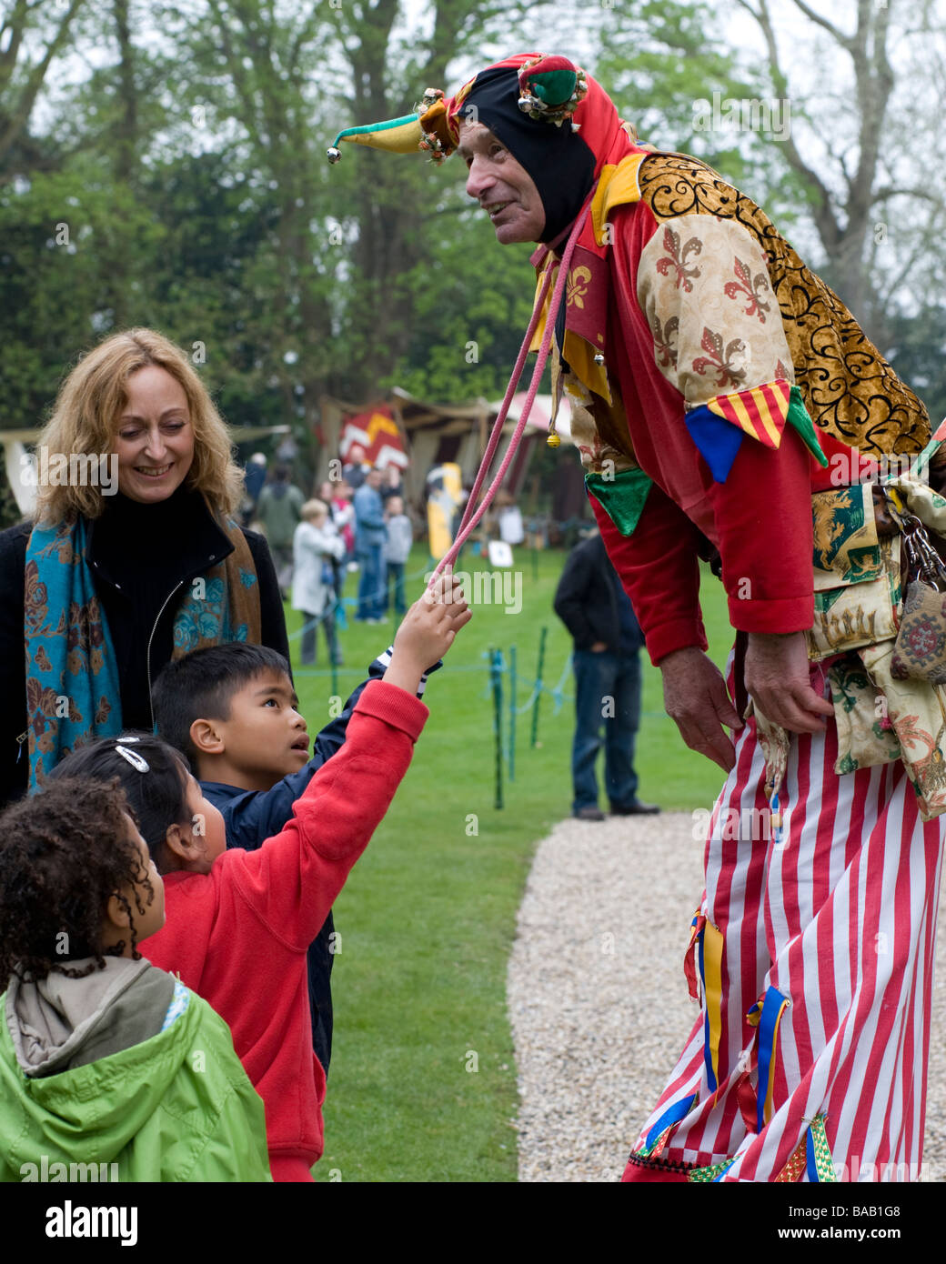 Medieval Court Jester High Resolution Stock Photography and Images - Alamy