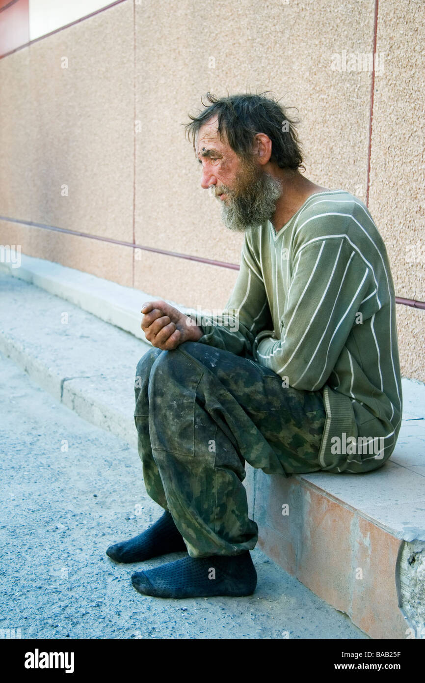 Homeless Tramp High Resolution Stock Photography and Images - Alamy