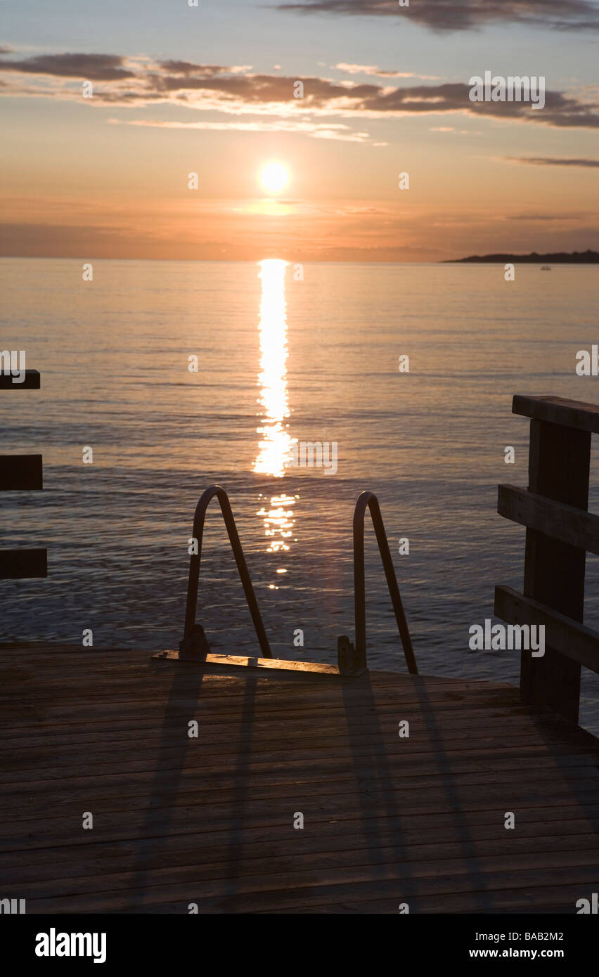 Bathing ladders hi-res stock photography and images - Alamy