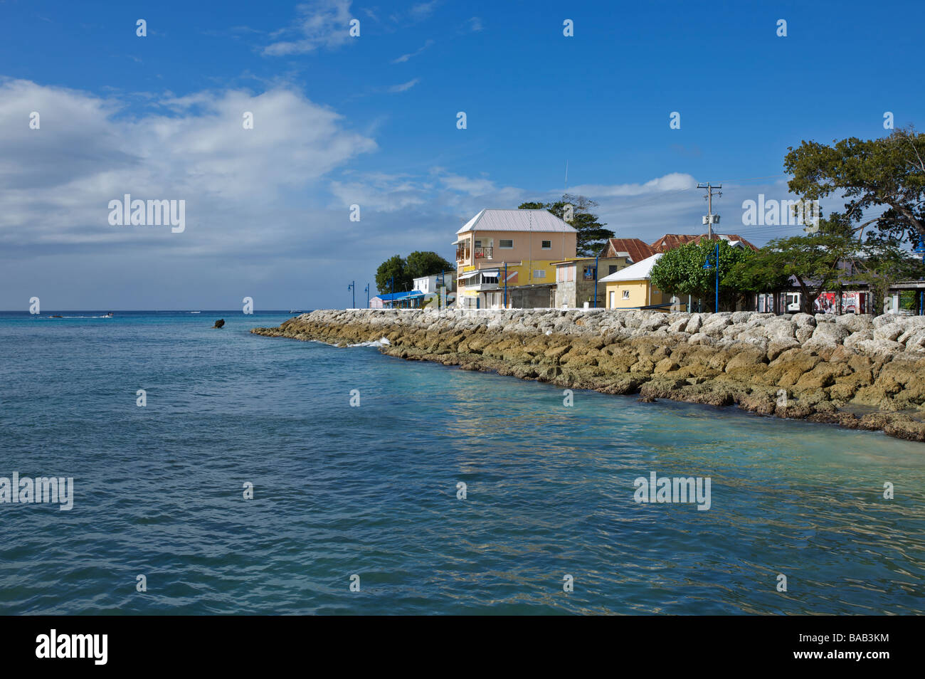 Speightstown or "Little Bristol" waterfront, second largest town in ...