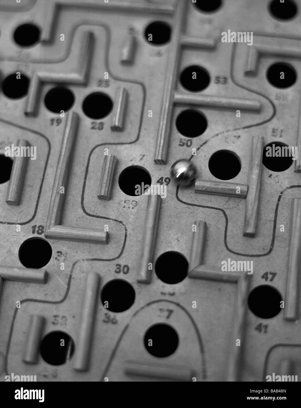 Labyrinth game hi-res stock photography and images - Alamy