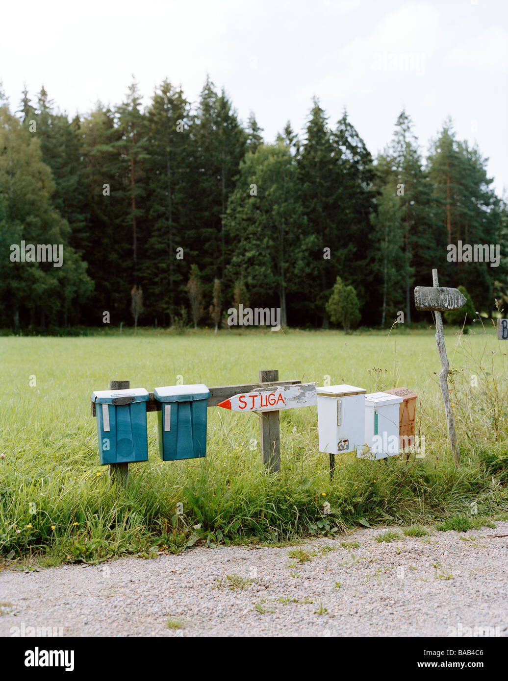 Mail box sweden hi-res stock photography and images - Alamy