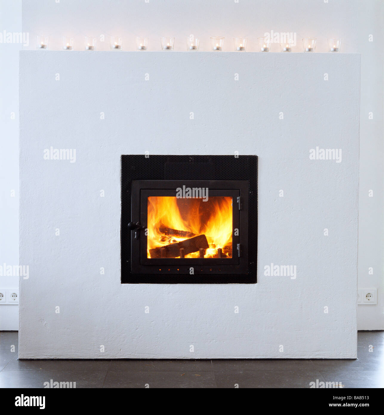 An Iron Stove Stock Photo - Alamy