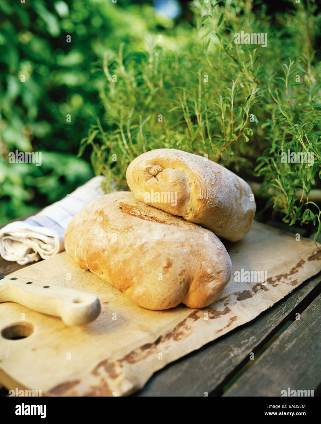 Newly Baked Bread Sweden Stock Photo - Alamy