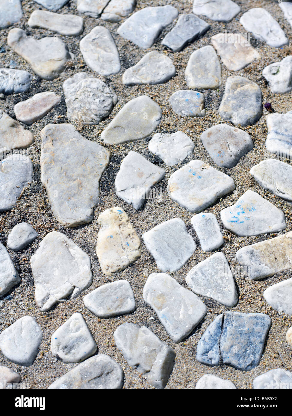 Stones on the Ground Stock Photo - Alamy