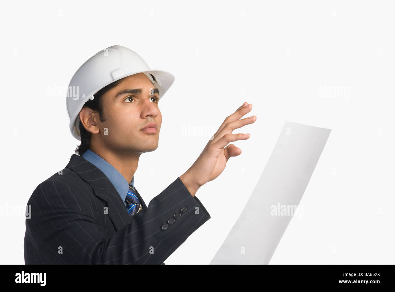 Indian man architect Cut Out Stock Images & Pictures - Alamy