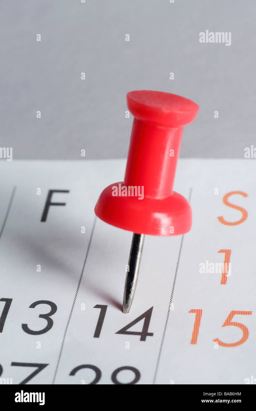 14th numbers on calendar hi-res stock photography and images - Alamy