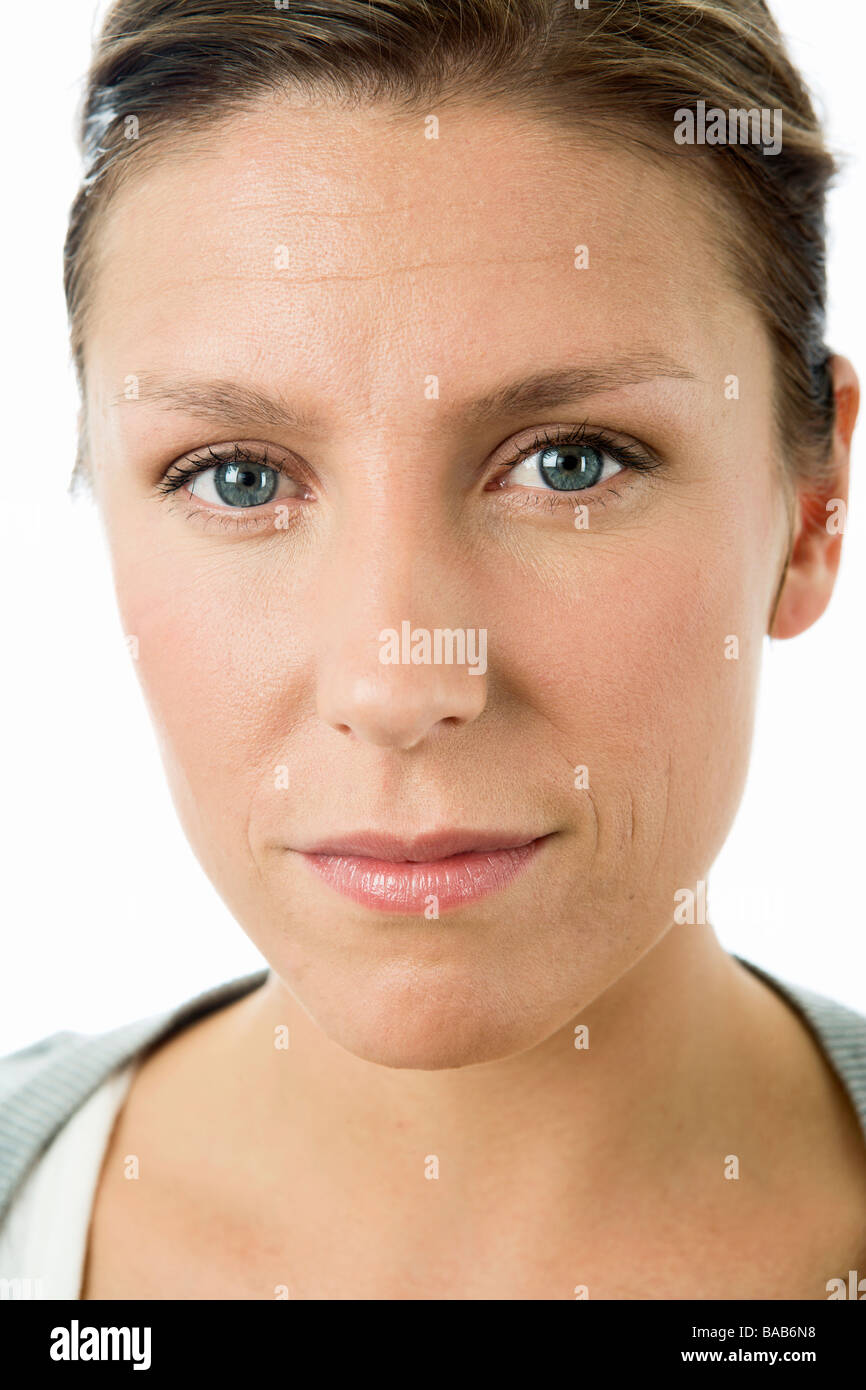 Portrait of a smiling Scandinavian woman, Sweden Stock Photo - Alamy