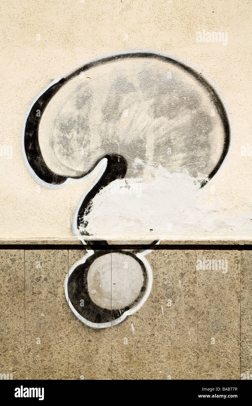 Graffiti Question Mark High Resolution Stock Photography and Images - Alamy