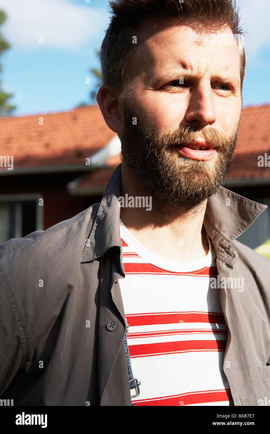 Portrait Of A Man Sweden Stock Photo - Alamy