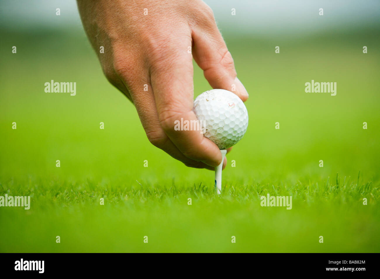 Golf, close-up, Sweden Stock Photo - Alamy