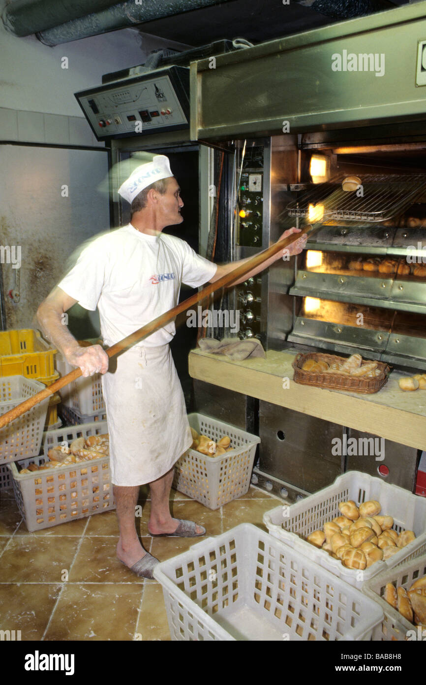 Baker working at night hi-res stock photography and images - Alamy
