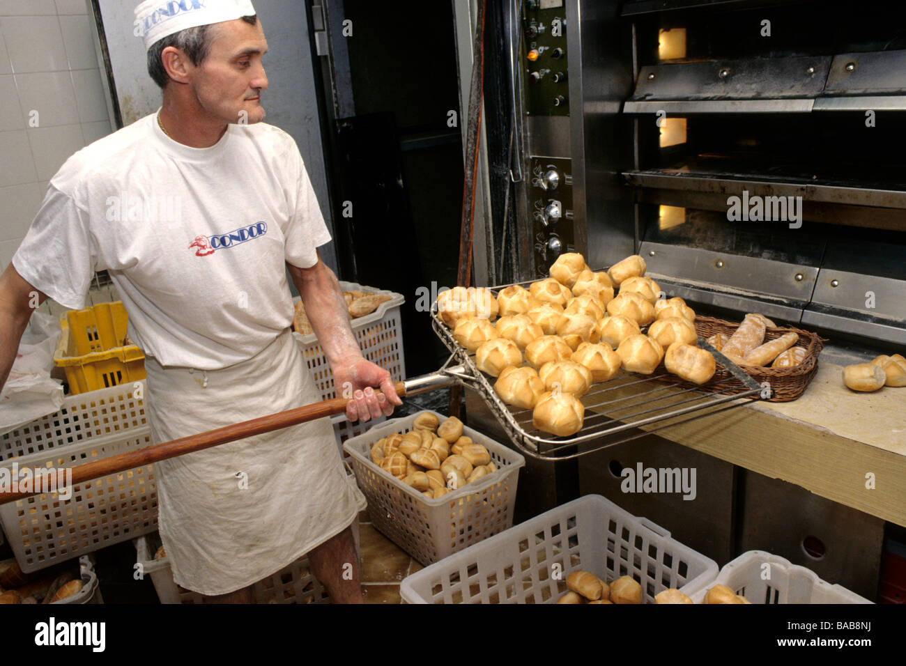 Baker working at night hi-res stock photography and images - Alamy