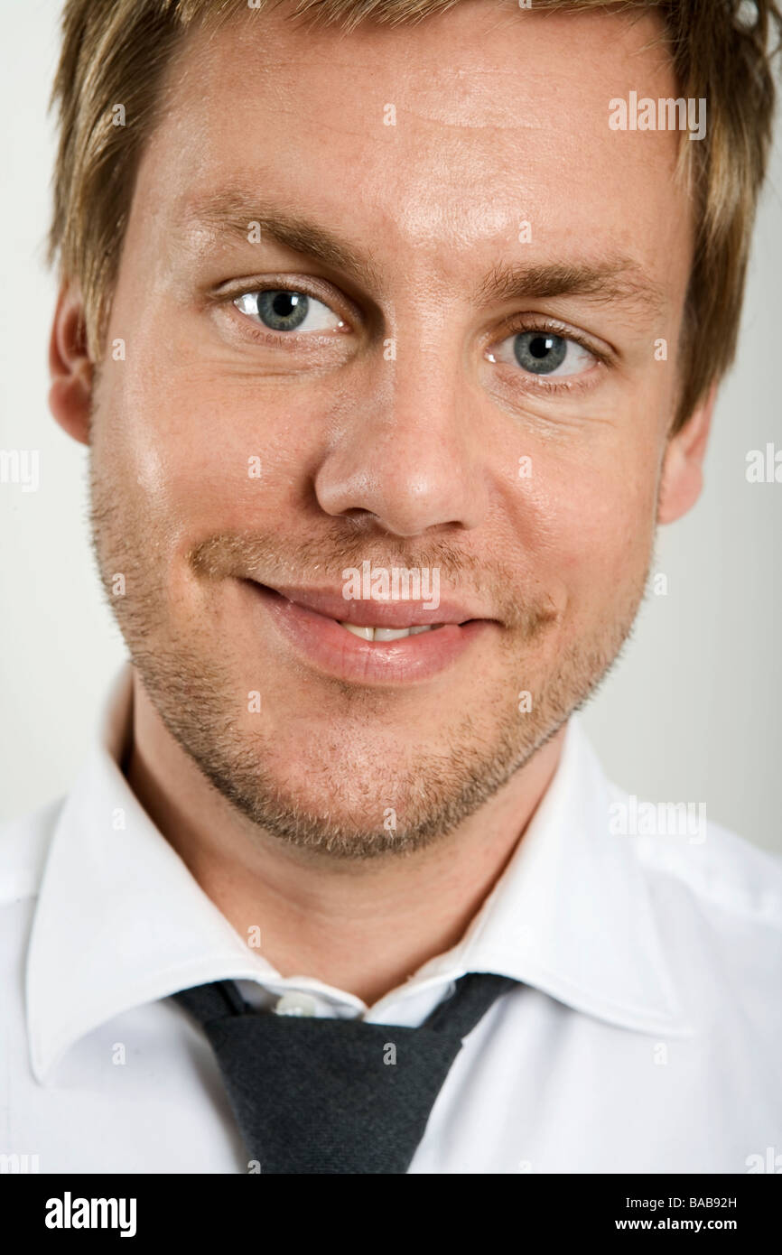 Portrait of a man Stockholm Sweden Stock Photo - Alamy