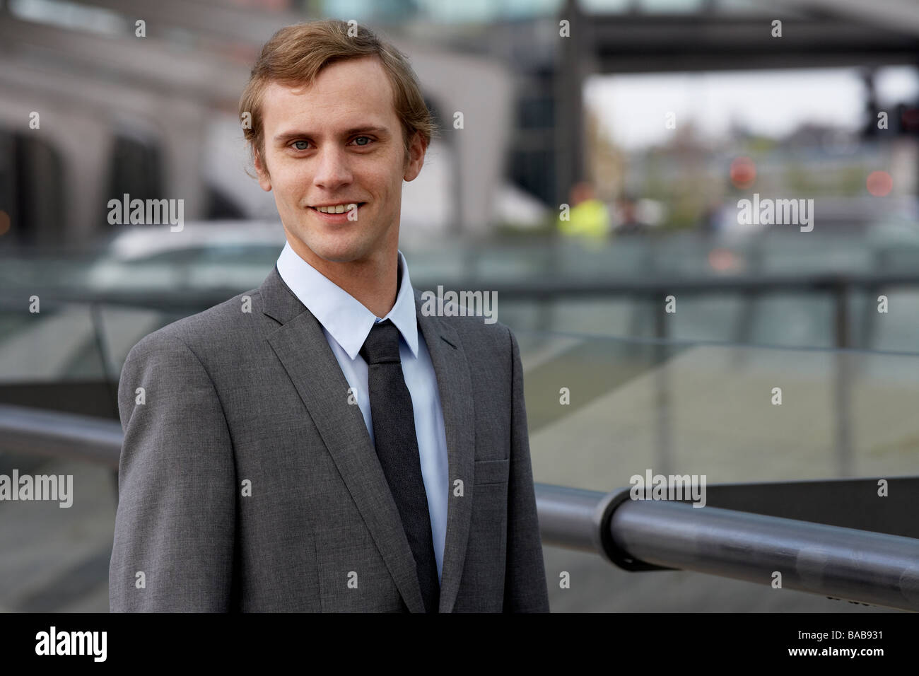 A businessman on the airport Denmark Stock Photo - Alamy