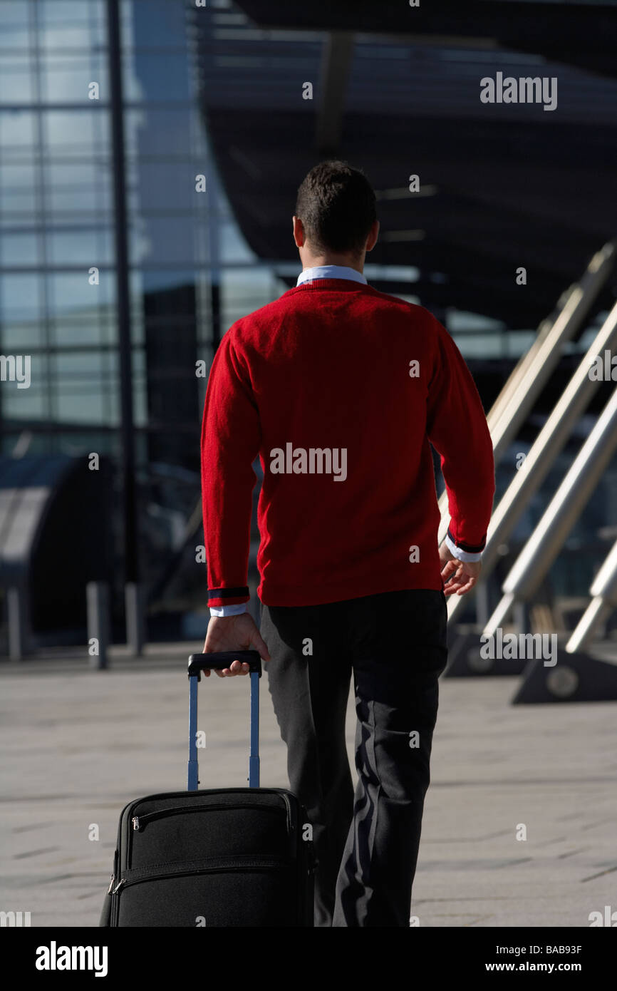 A businessman on the airport Denmark Stock Photo - Alamy
