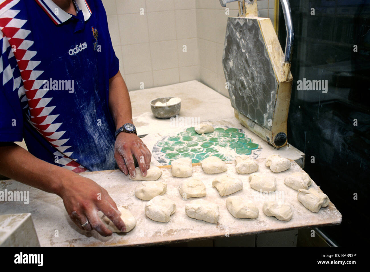 Baker working at night hi-res stock photography and images - Alamy