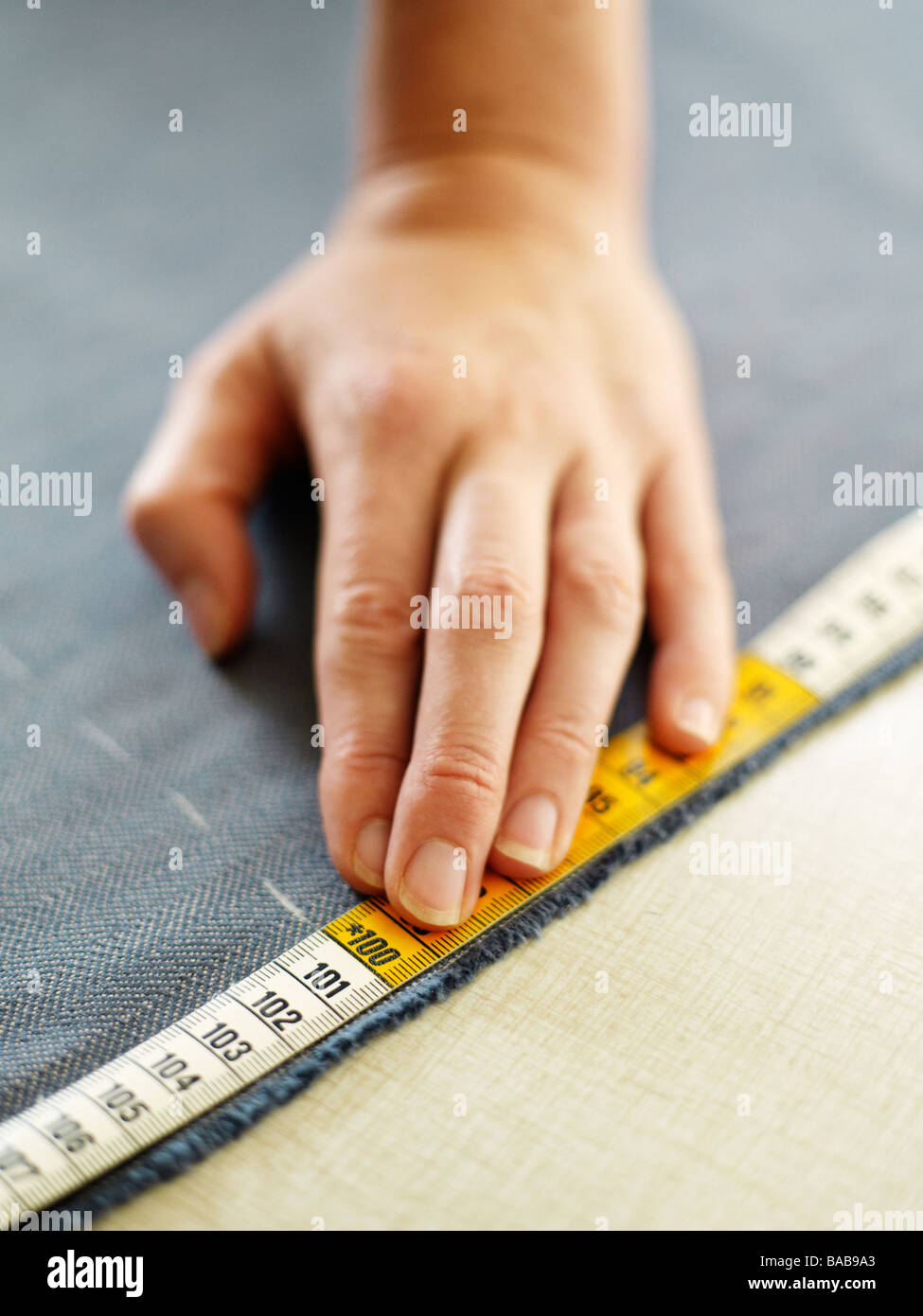 Using fabrics hi-res stock photography and images - Alamy