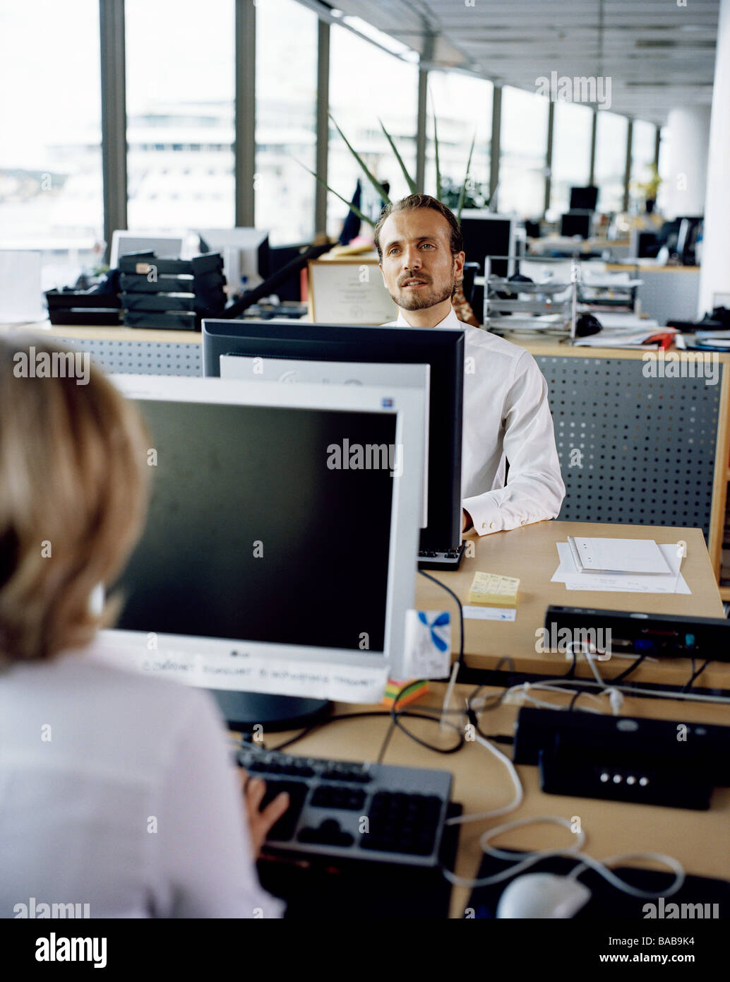 At work in sweden office hi-res stock photography and images - Alamy