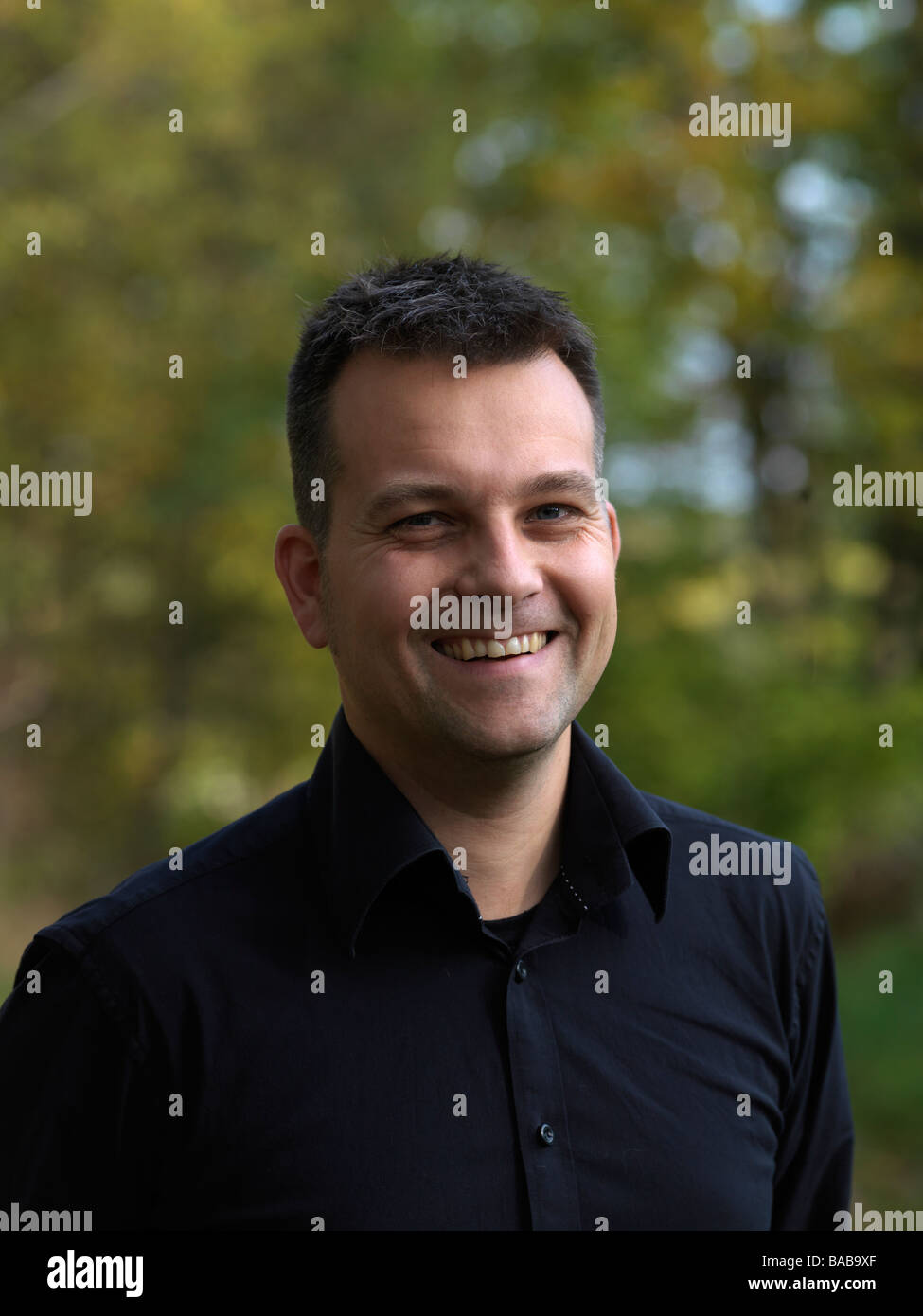 Portrait od a Scandinavian man Sweden Stock Photo - Alamy