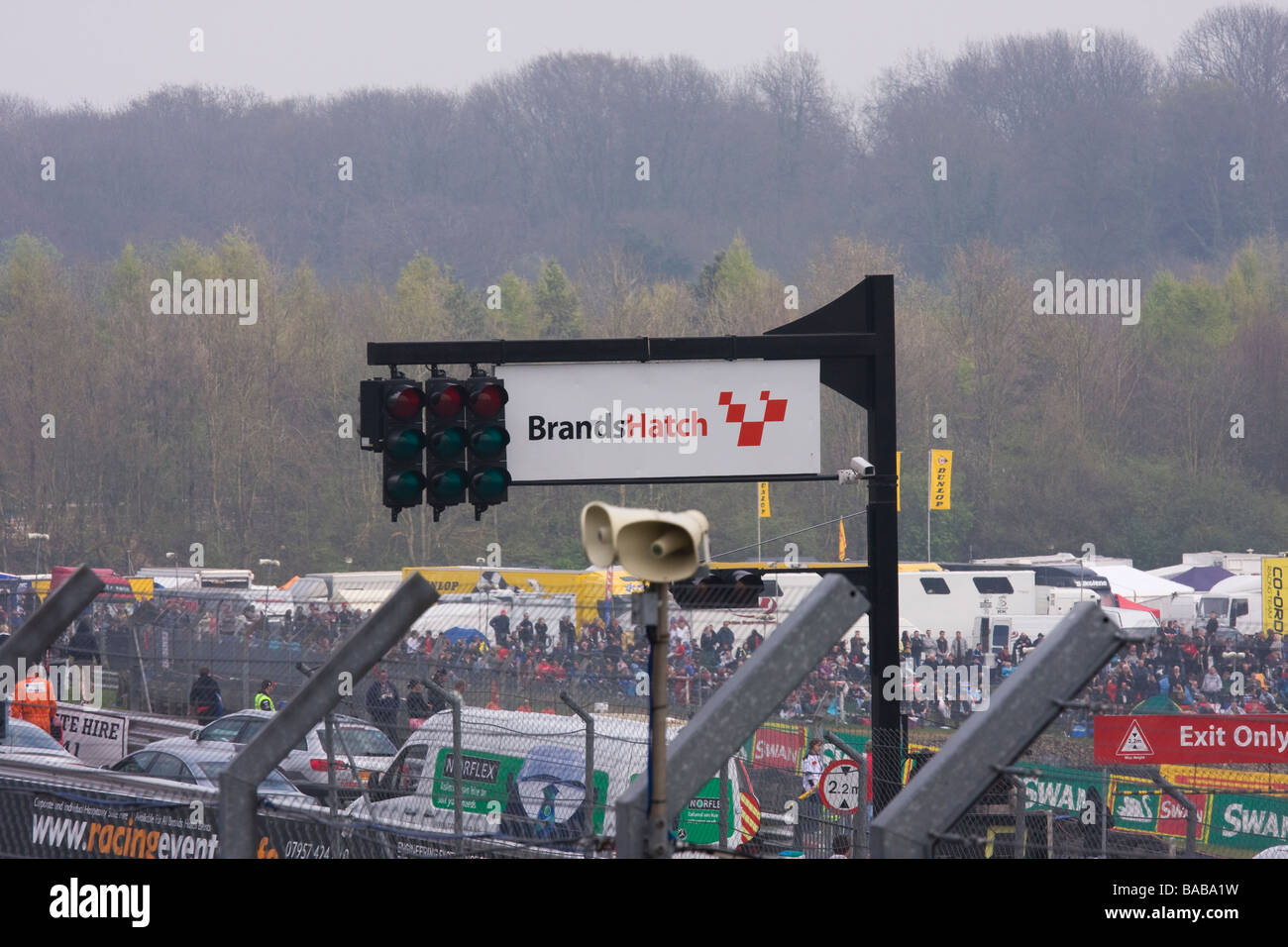 Brands Hatch Race Circuit Stock Photo - Alamy