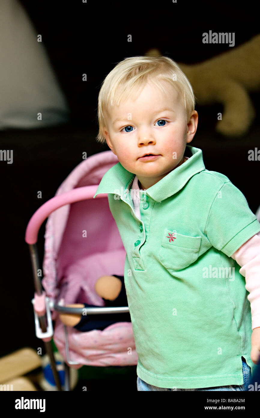 A child playing Sweden Stock Photo - Alamy