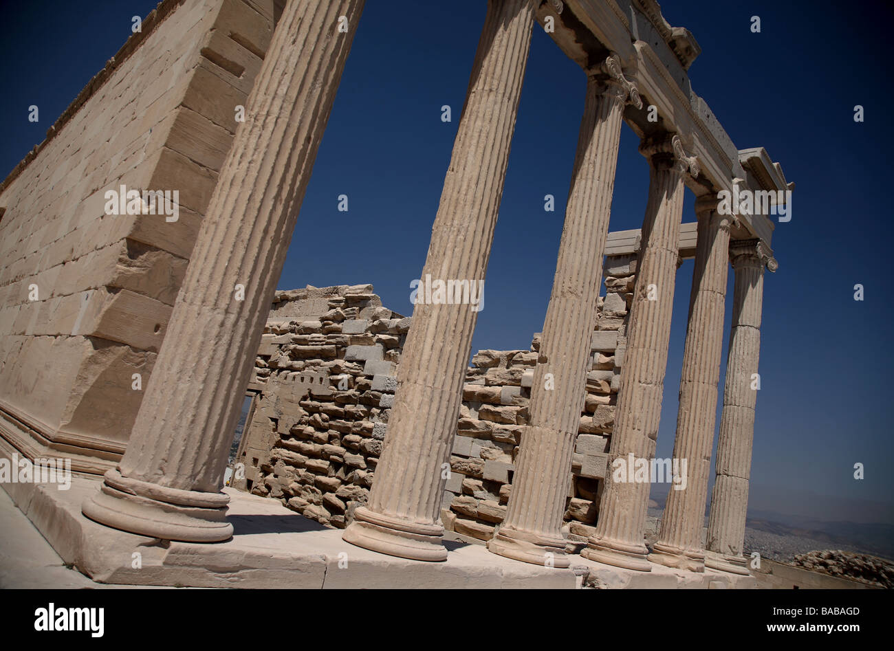 Acropolis pillar pillars hi-res stock photography and images - Alamy