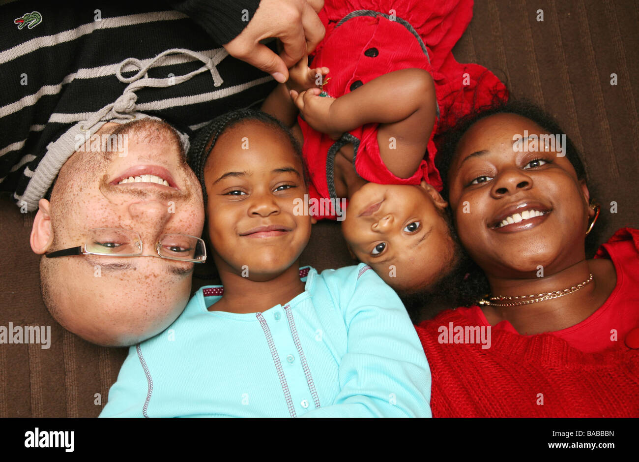 Nigerian family hi-res stock photography and images - Alamy