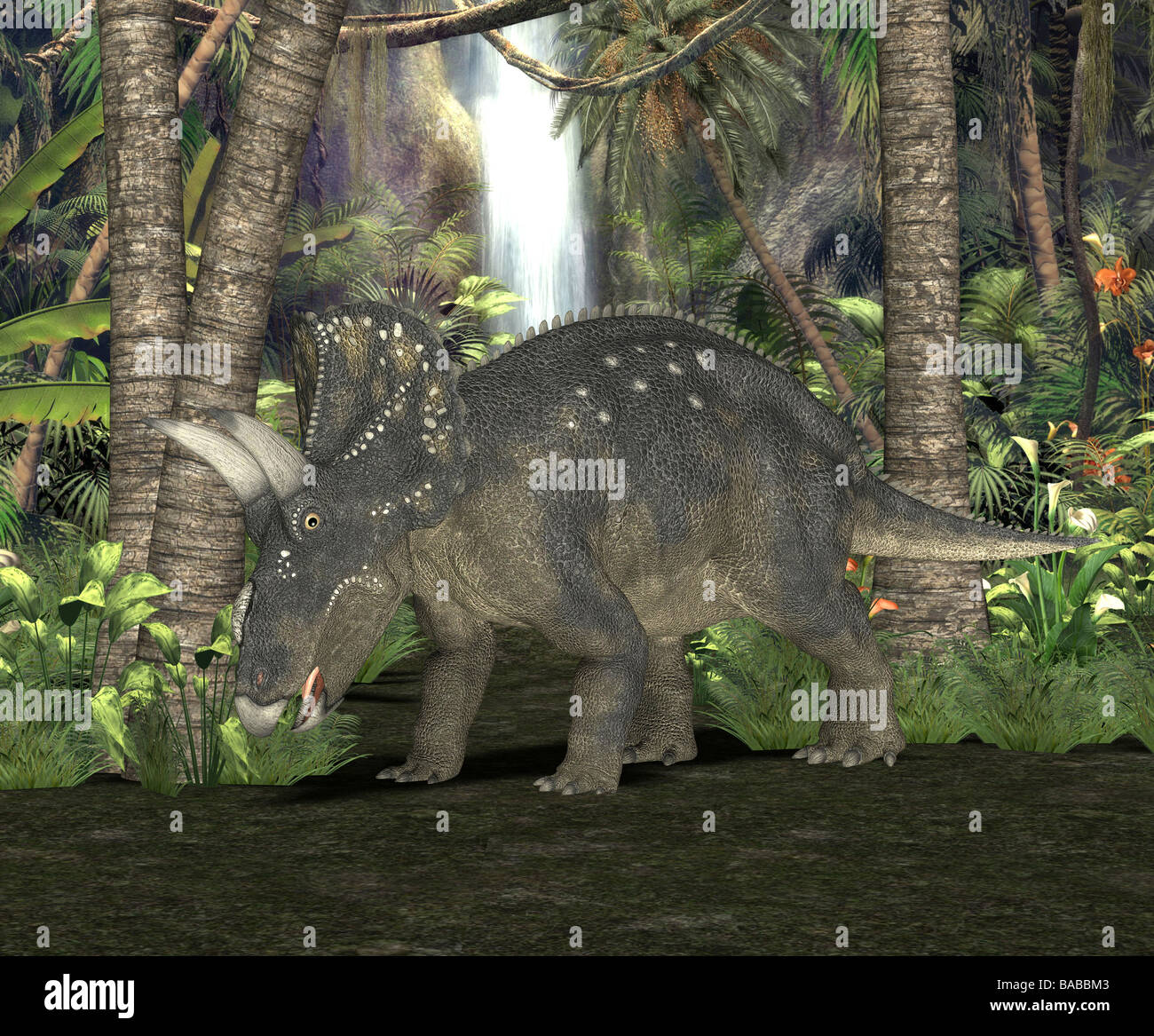 Diceratops dinosaur hi-res stock photography and images - Alamy