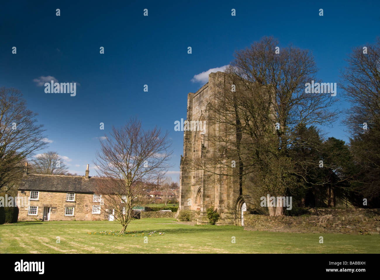 Beauchief abbey Stock Photo - Alamy
