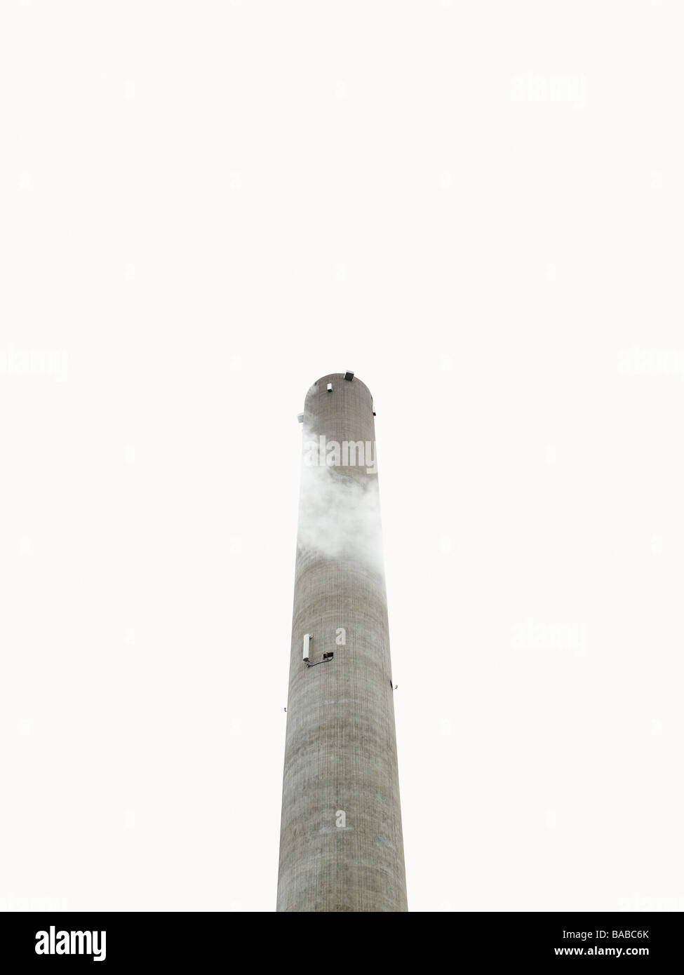 Industrial chimney black and white hi-res stock photography and images ...