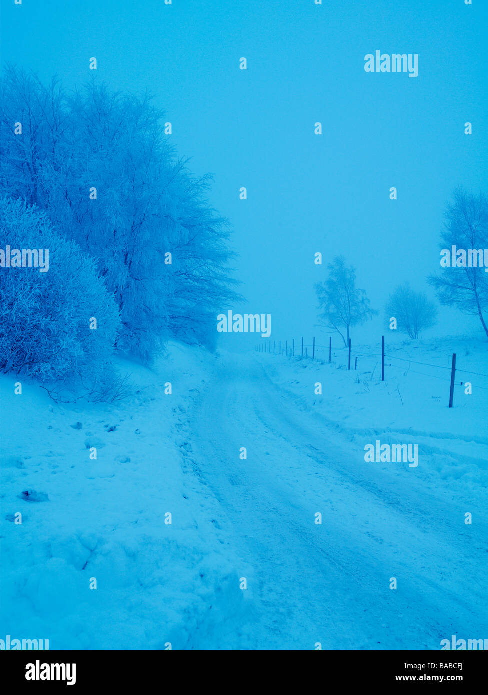 Country winterlandscape hi-res stock photography and images - Alamy
