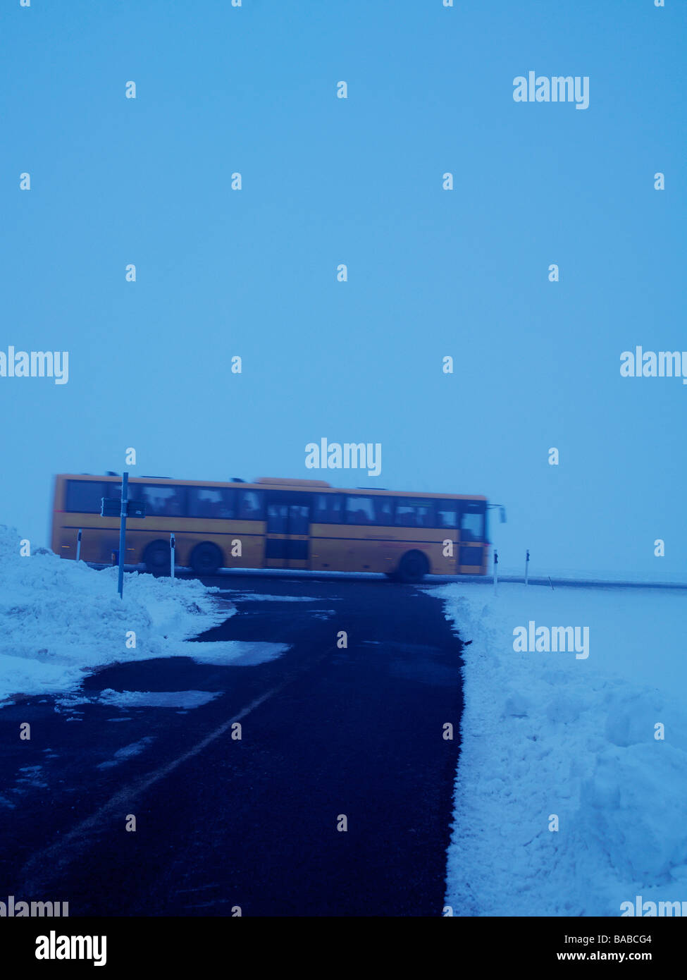 Bus countryside sweden hi-res stock photography and images - Alamy
