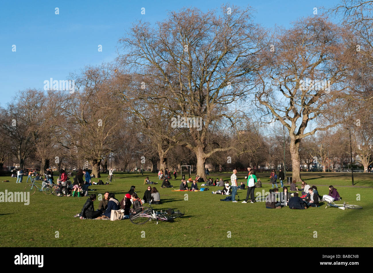 London Fields, Hackney, London, England, UK Stock Photo - Alamy