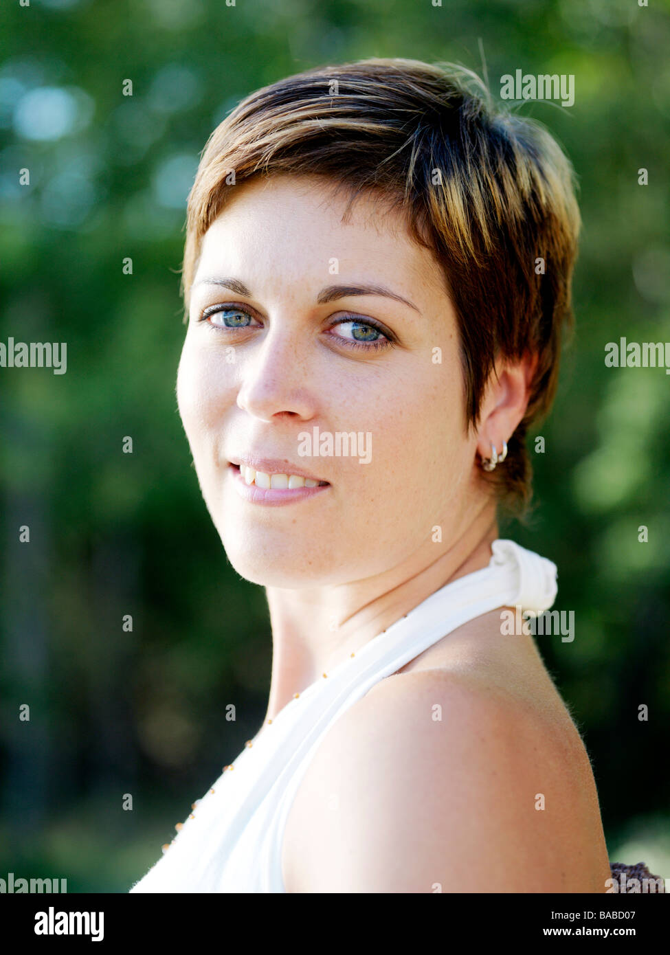 Portrait of a Scandinavian woman Sweden Stock Photo - Alamy