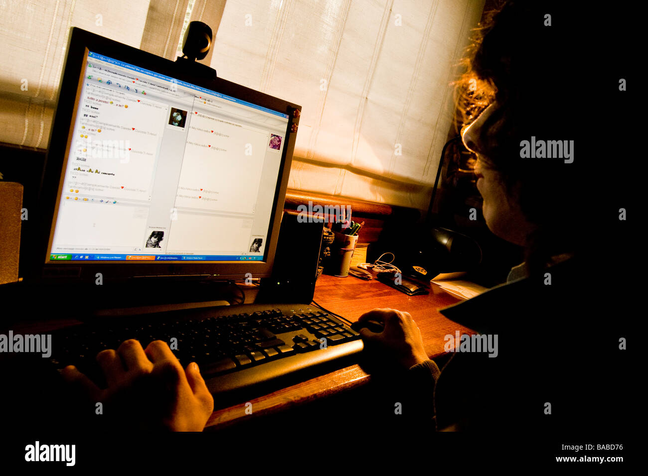 Windows live messenger Stock Photo - Alamy