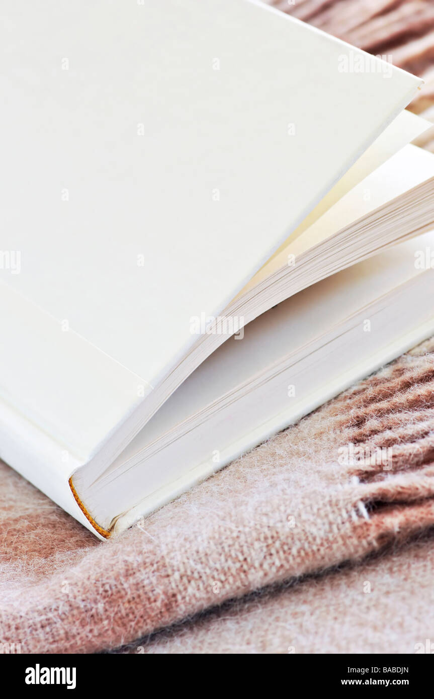 Quiet time relaxing and reading a book Stock Photo - Alamy