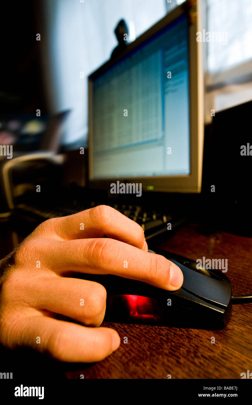 Computer handle hi-res stock photography and images - Alamy
