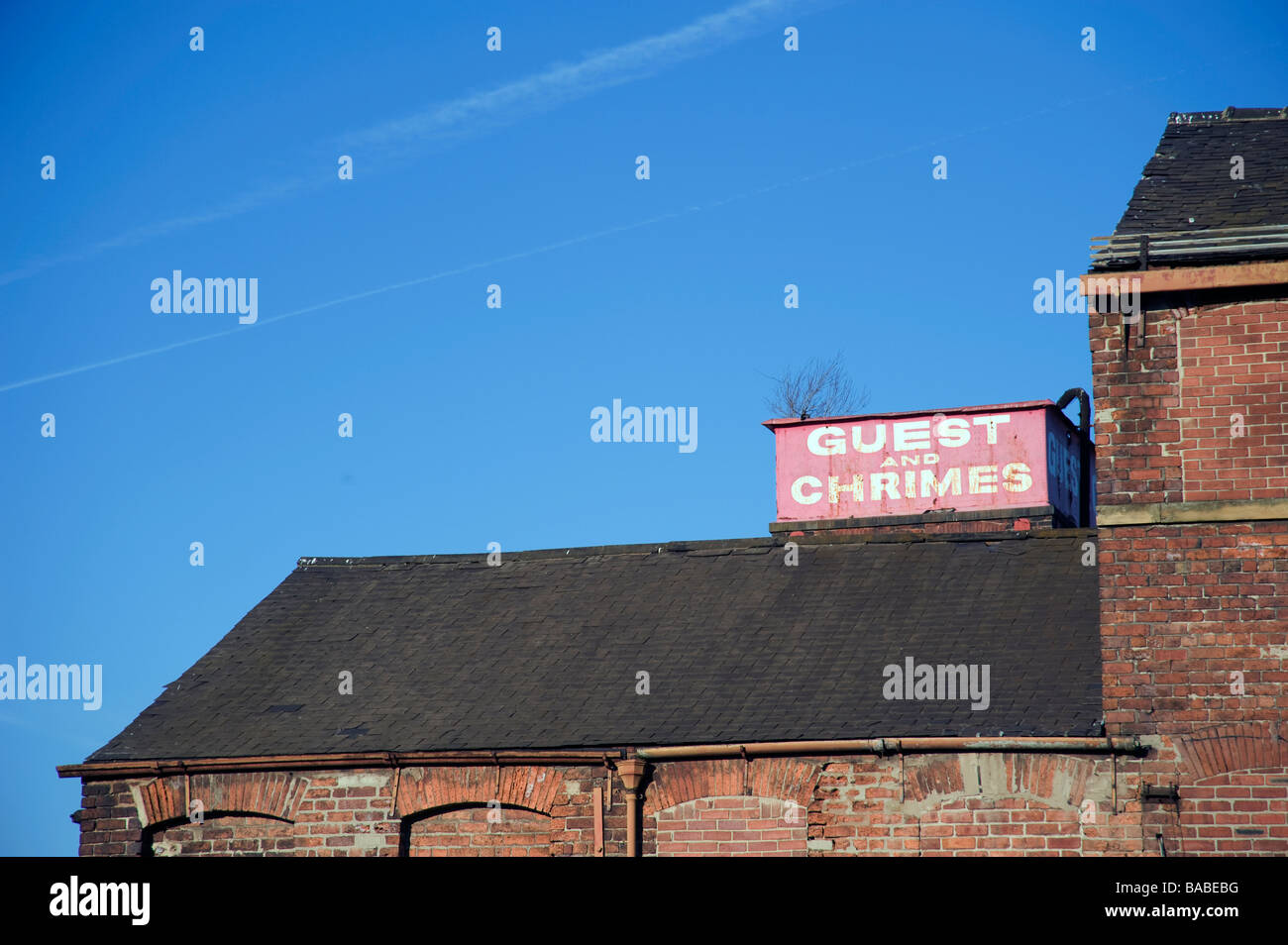 Guest and Chrimes Brass Works Rotherham England Stock Photo - Alamy