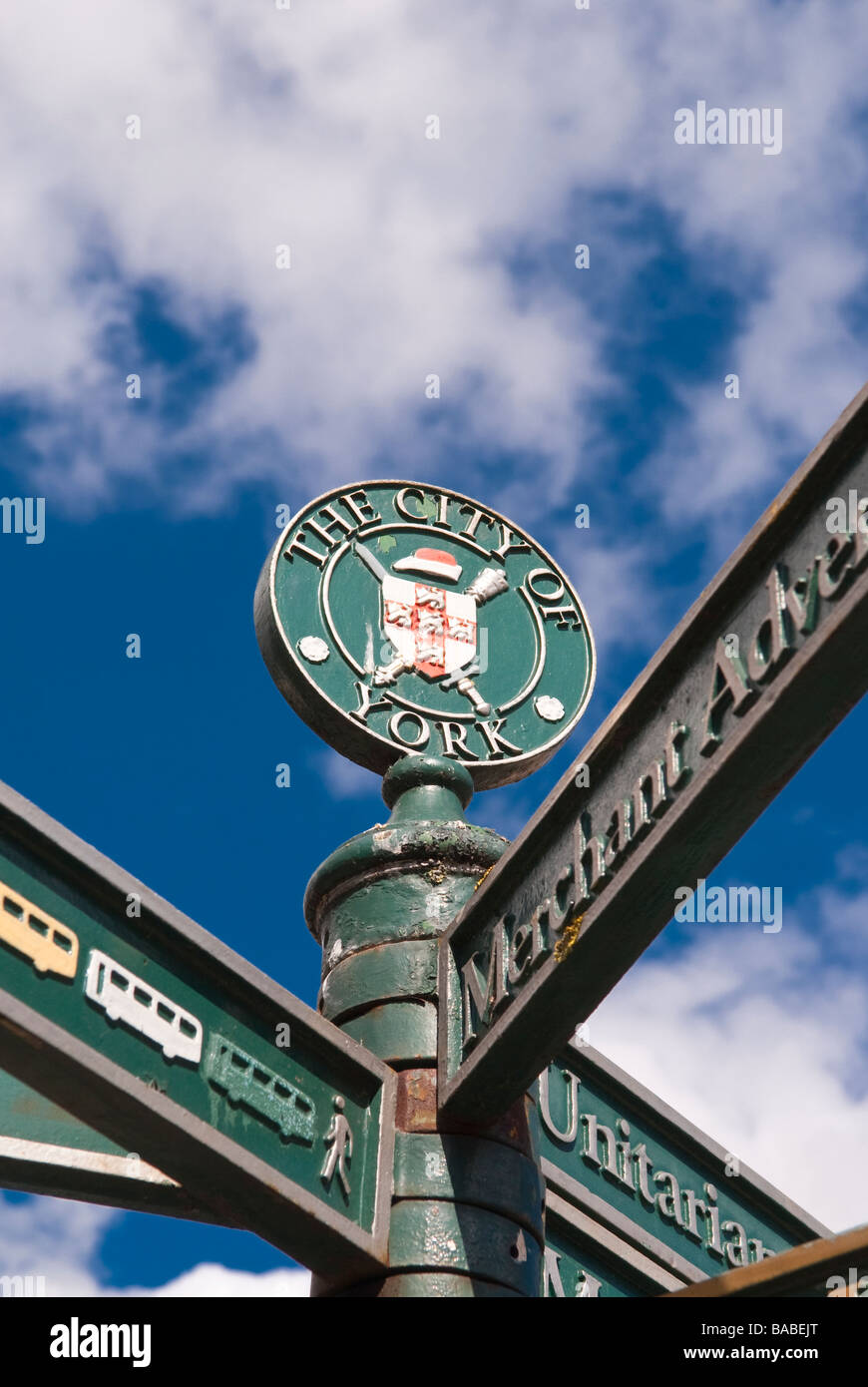A tourist sign in the city of York,Yorkshire,Uk Stock Photo - Alamy