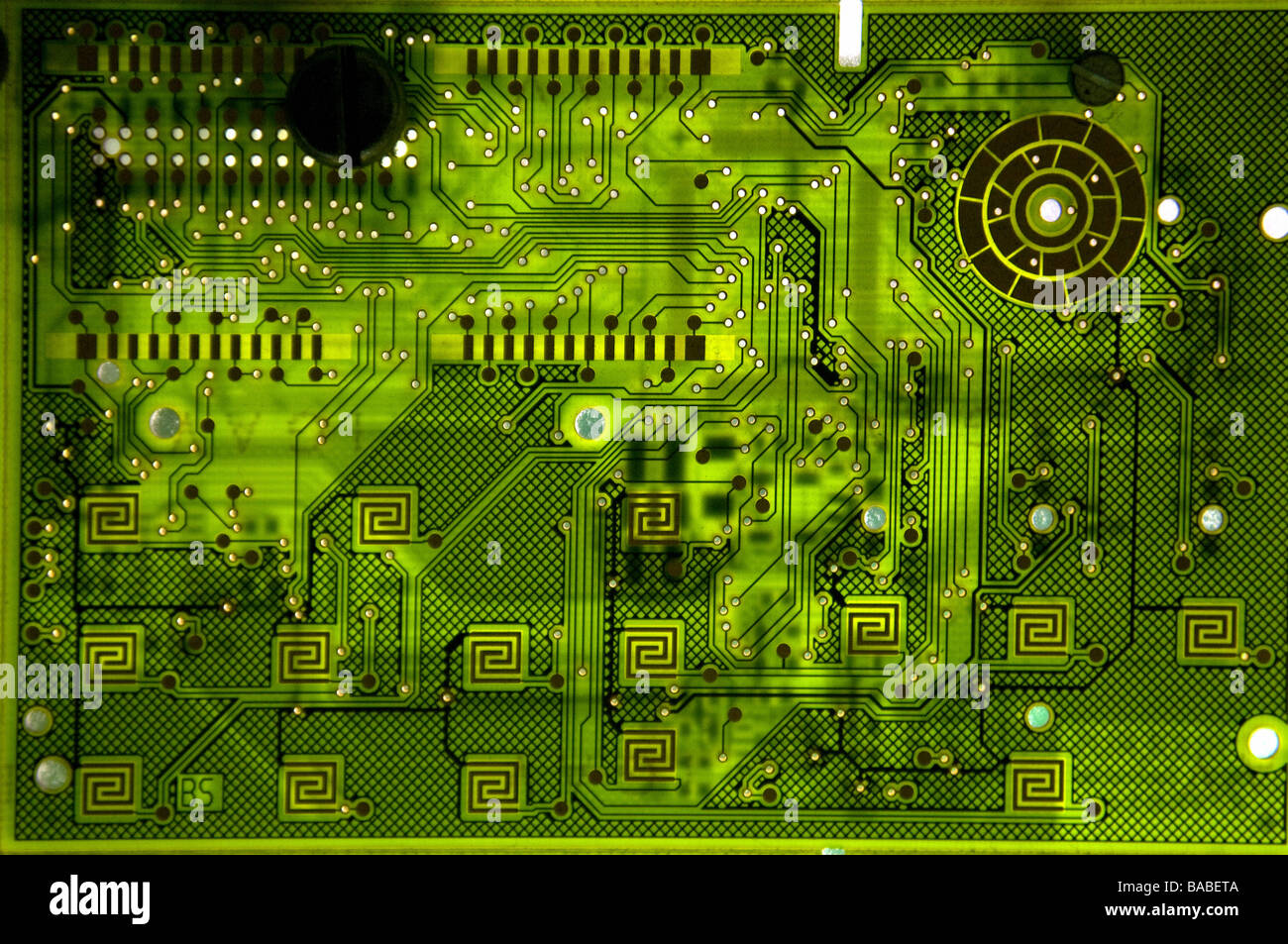 Printed circuit board Stock Photo - Alamy