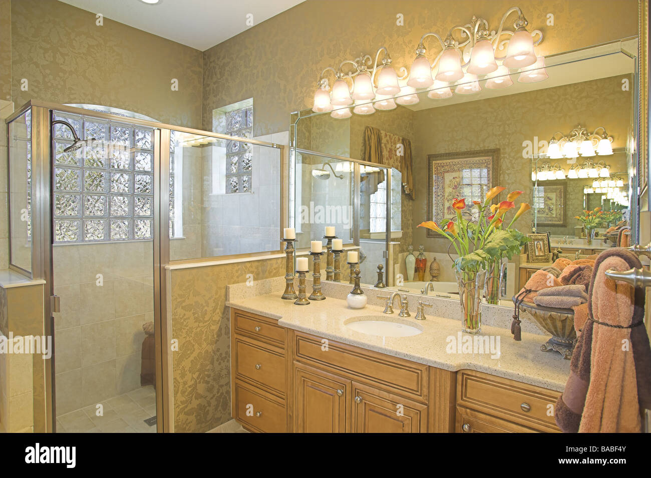 Modern home interiors Stock Photo - Alamy