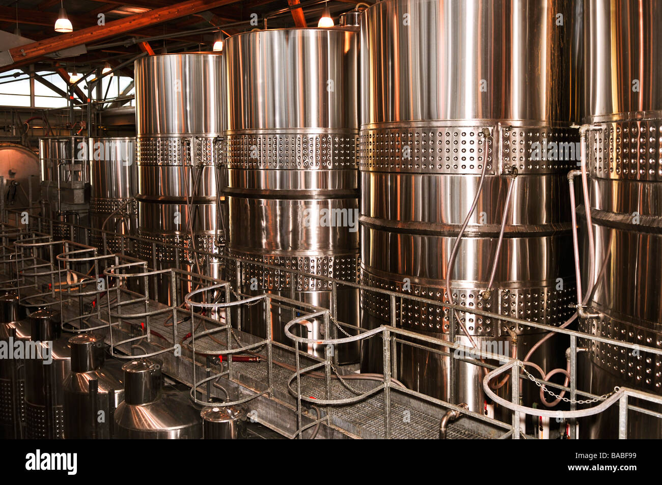 Grapes vats hi-res stock photography and images - Alamy