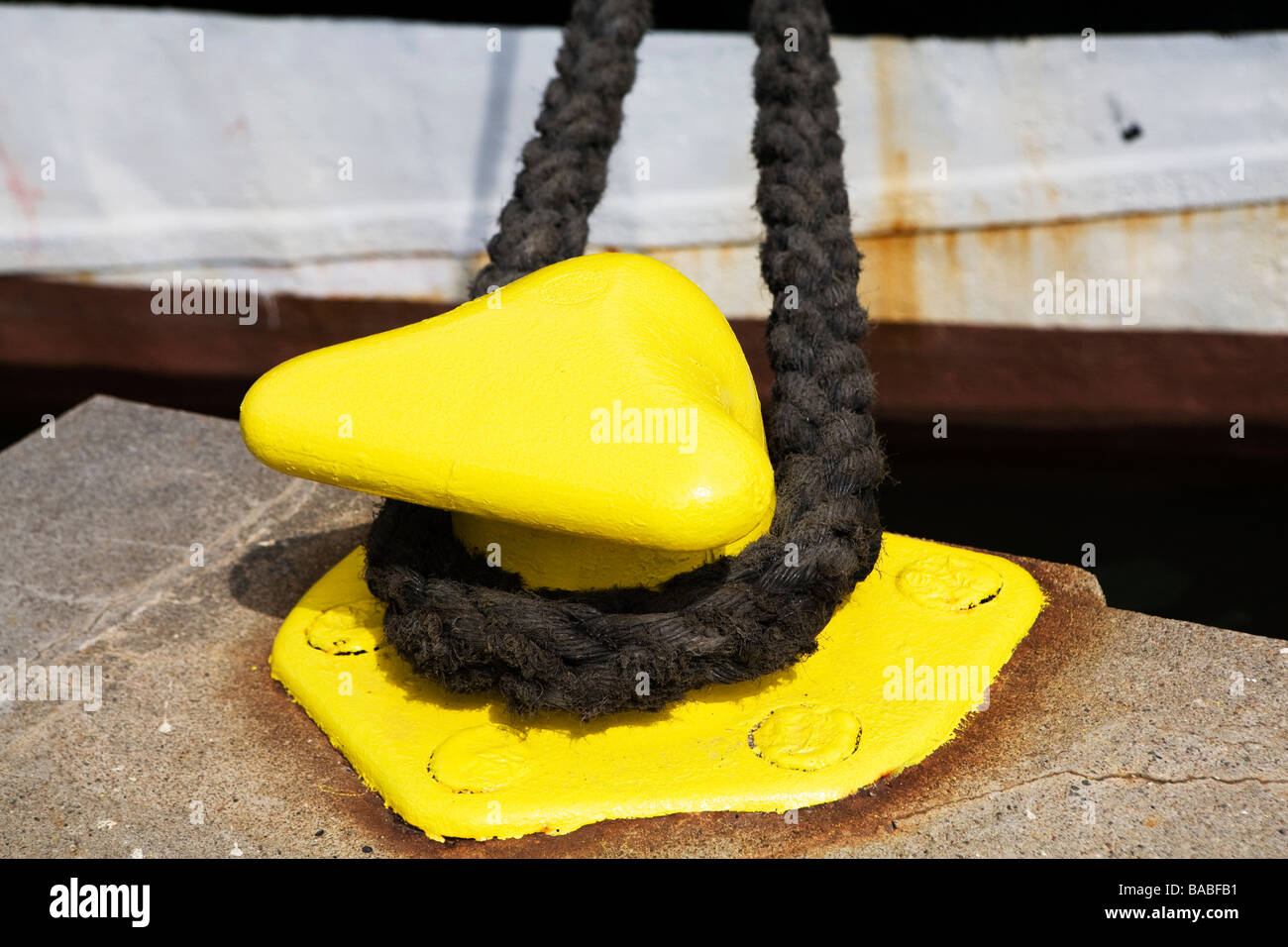 A bollard Sweden Stock Photo - Alamy