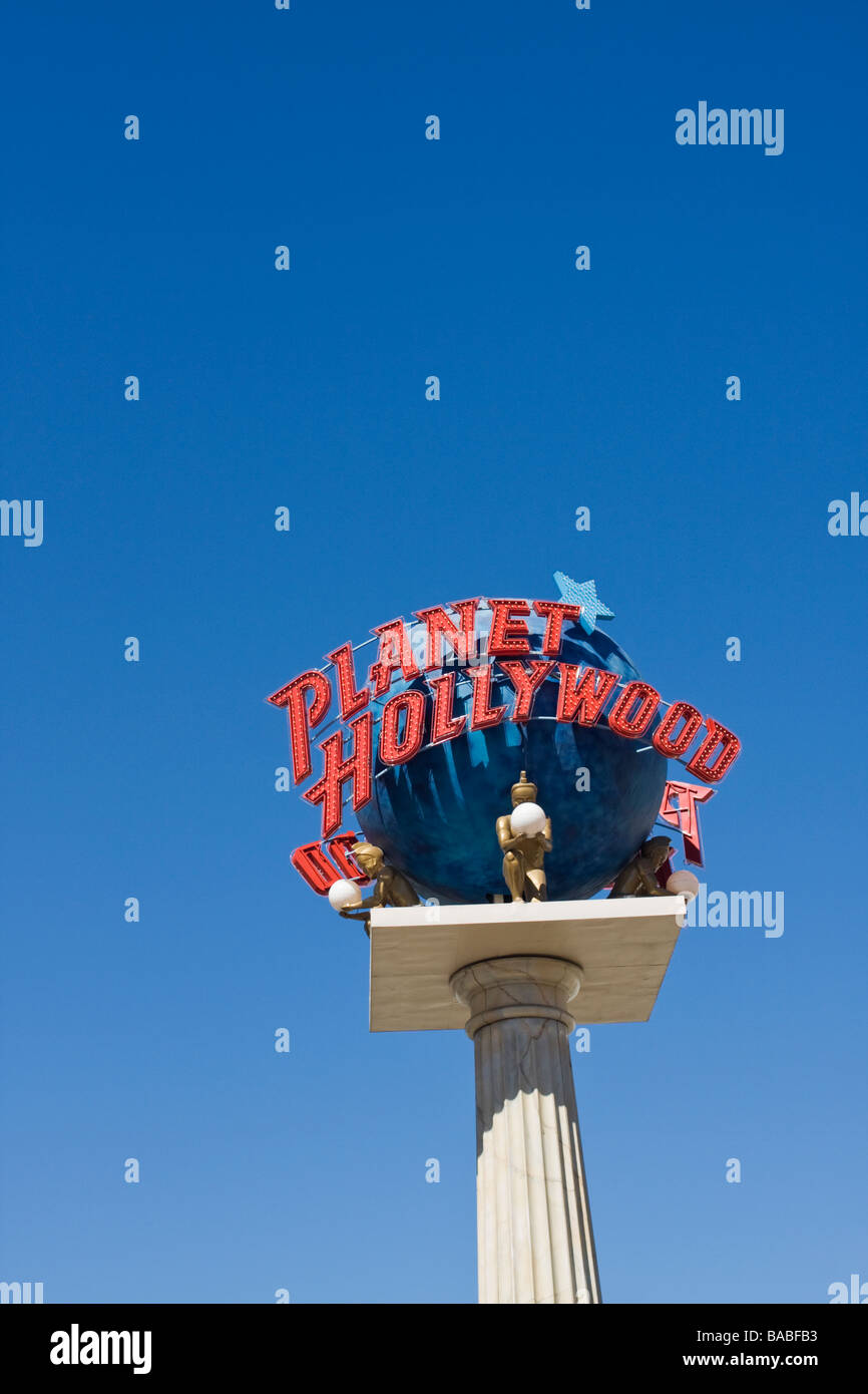 Planet hollywood sign hi-res stock photography and images - Alamy
