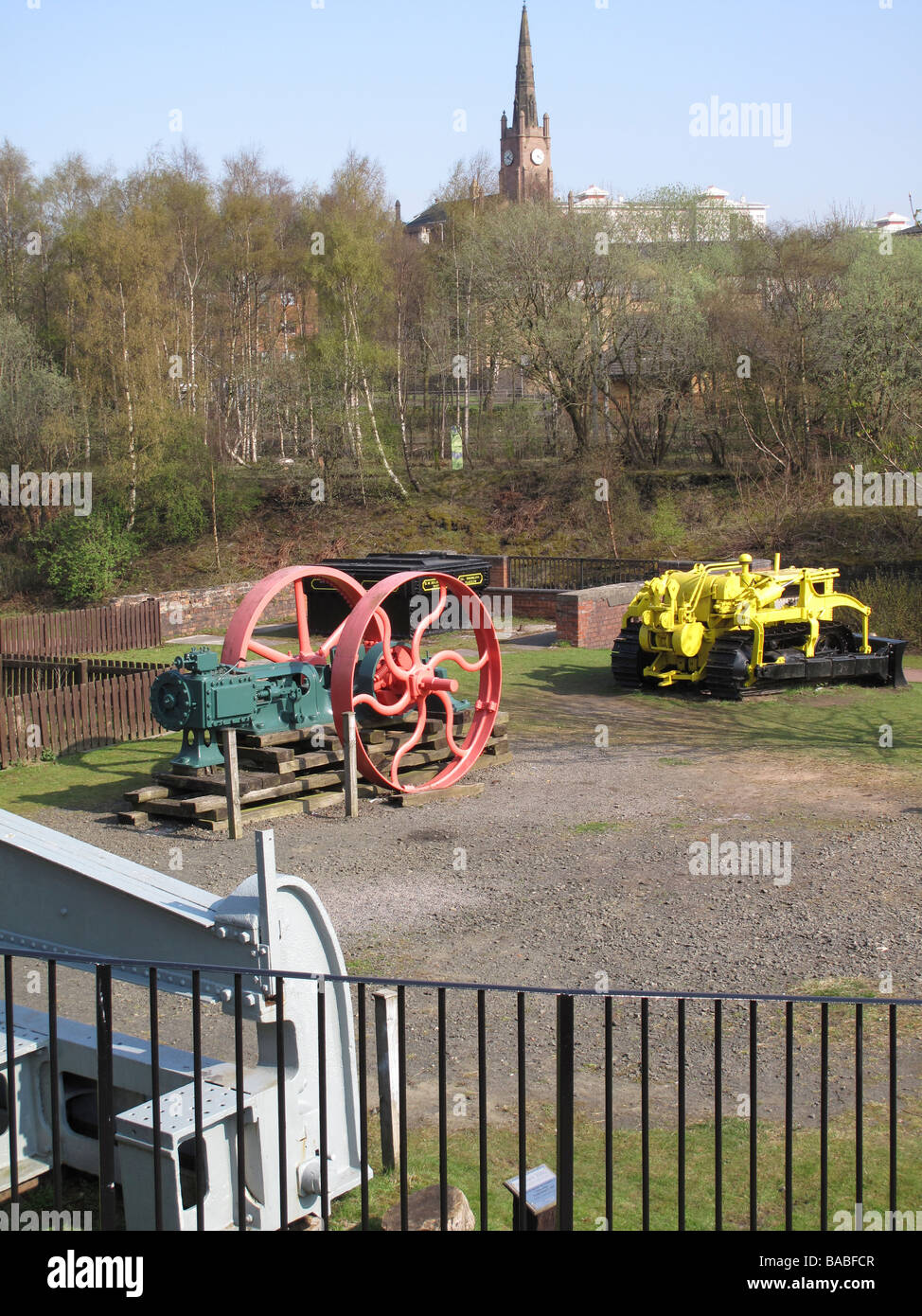 Coatbridge from Summerlee Museum Stock Photo - Alamy