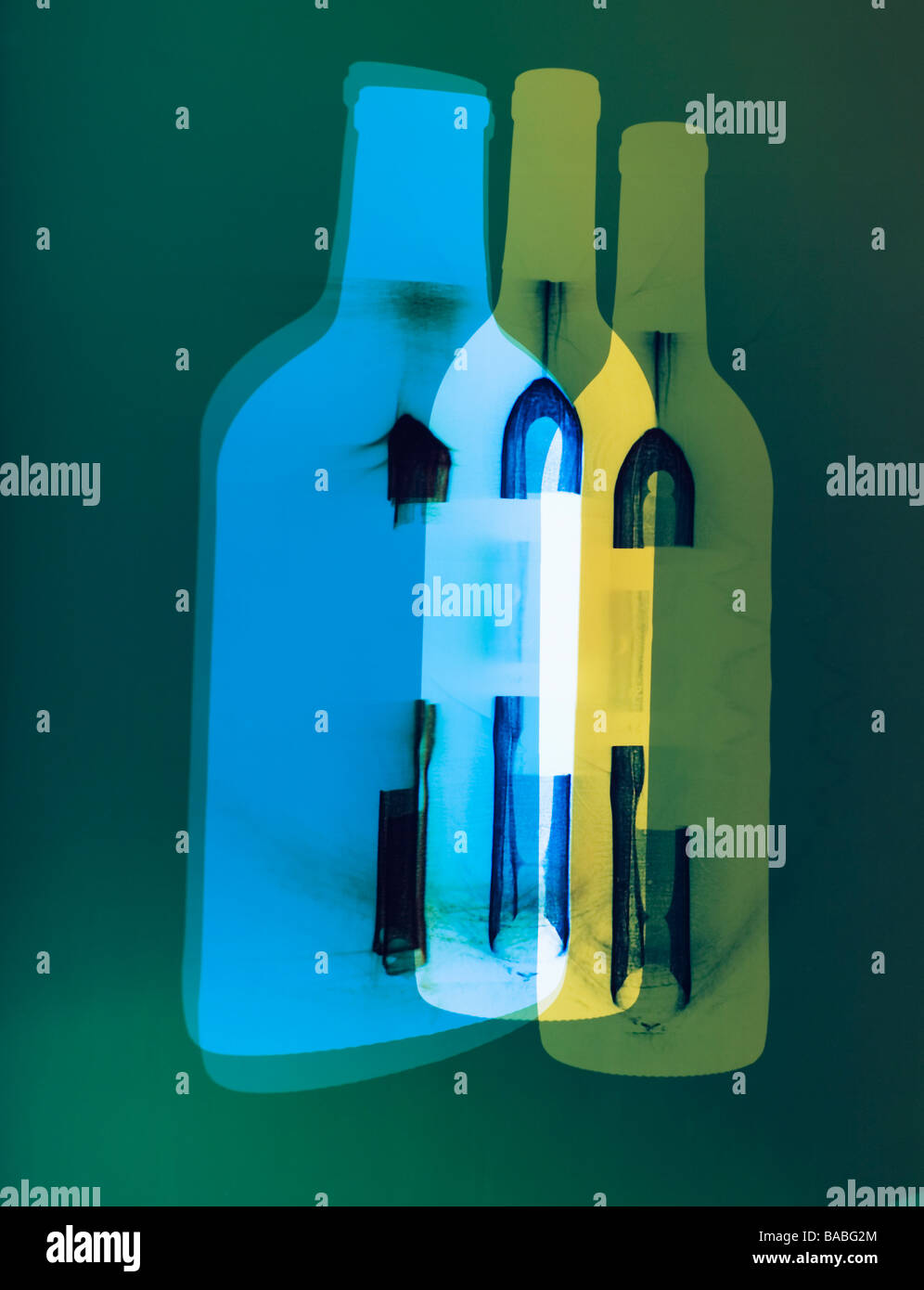 Bottles of wine Sweden Stock Photo - Alamy