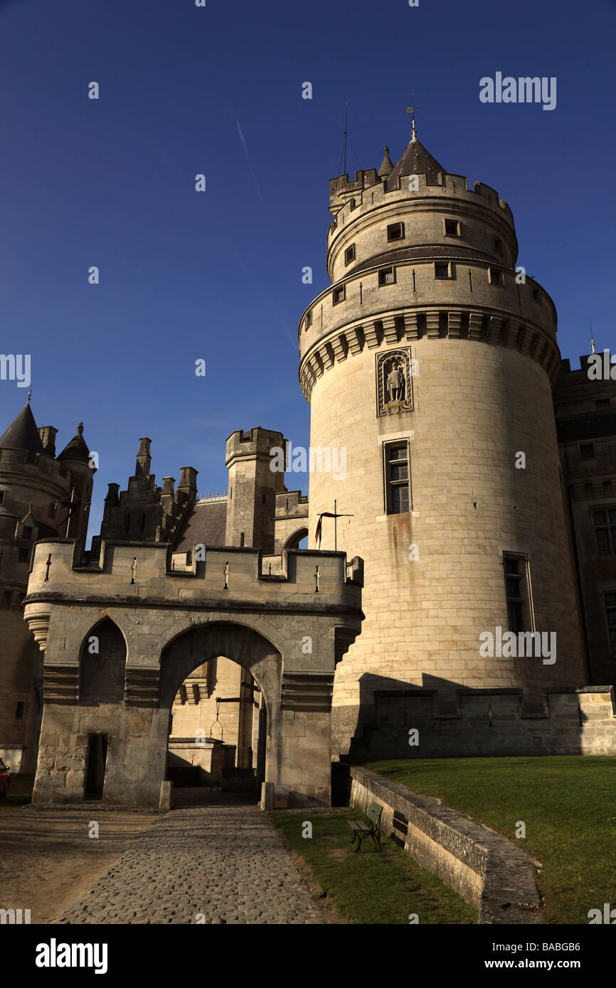 Chateau De Pierrefonds in France, used as Camelot in the BBC series ...