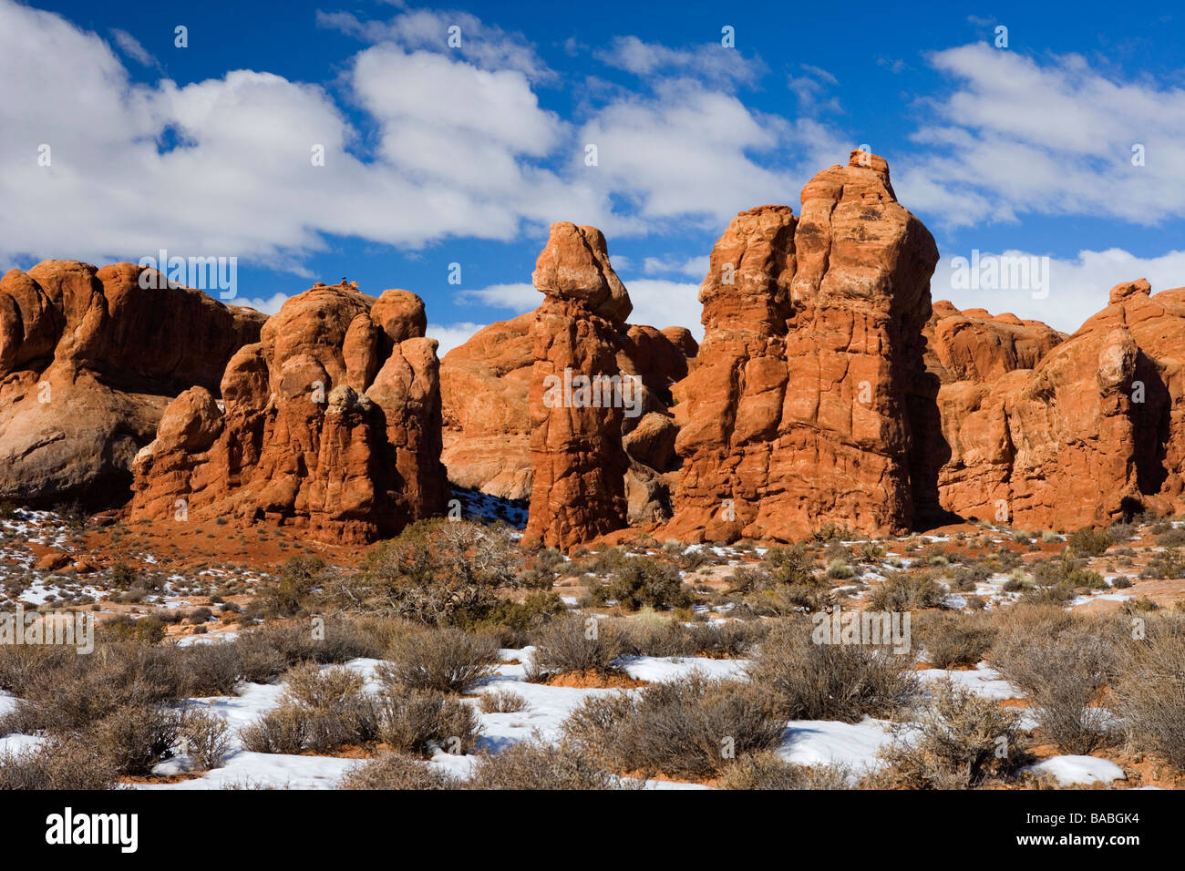 Rock formations arches national park hi-res stock photography and ...
